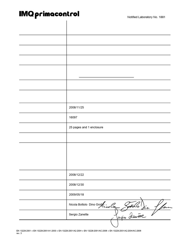 Hydrotherm.80 80E.shortReportEN | PDF | Physical Quantities