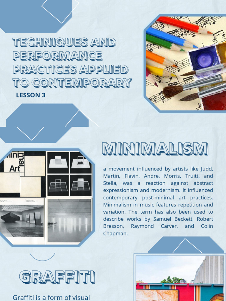 Cpar q2 Lesson 3.3 Techniques and Performance Practices | PDF