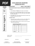 Contoh Format Dan Soalan Untuk Kertas UASA | PDF