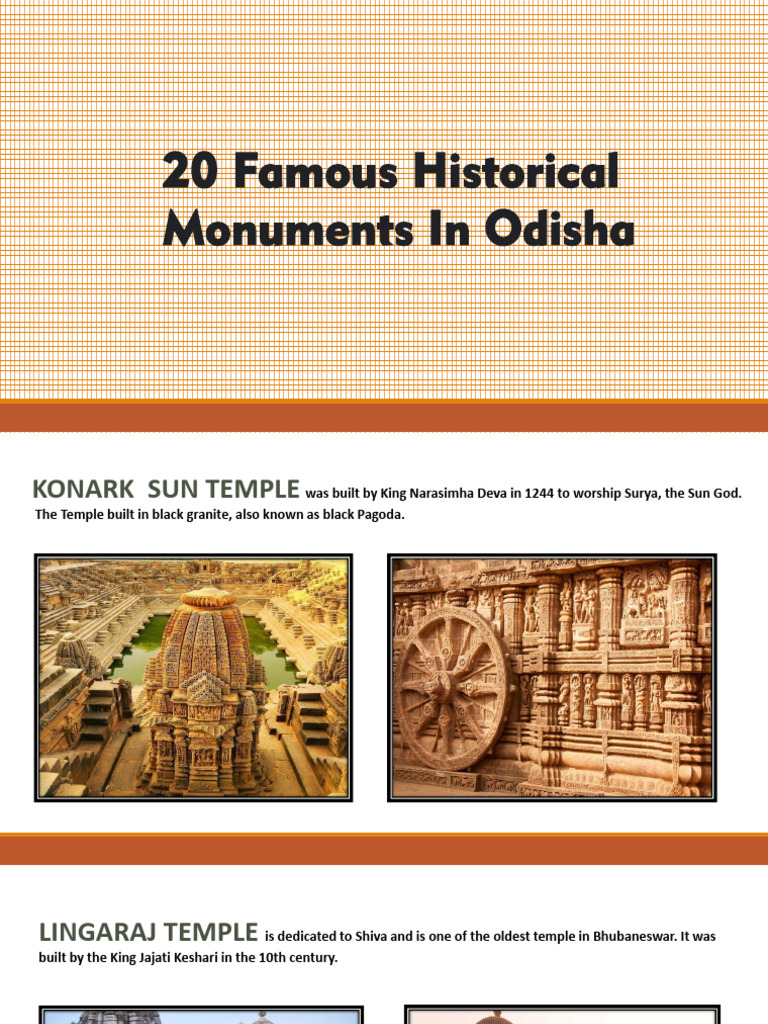 20 Famous Historical Monuments in Odisha | PDF | Hindu Gods | Hindu ...