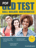 GED Math Practice Workbook | PDF | Numbers | Equations