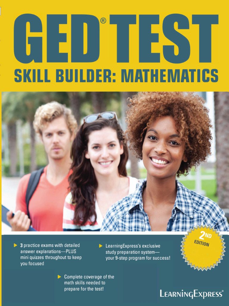 GED Math Test Skill Builder Guide | PDF | Area | Algebra
