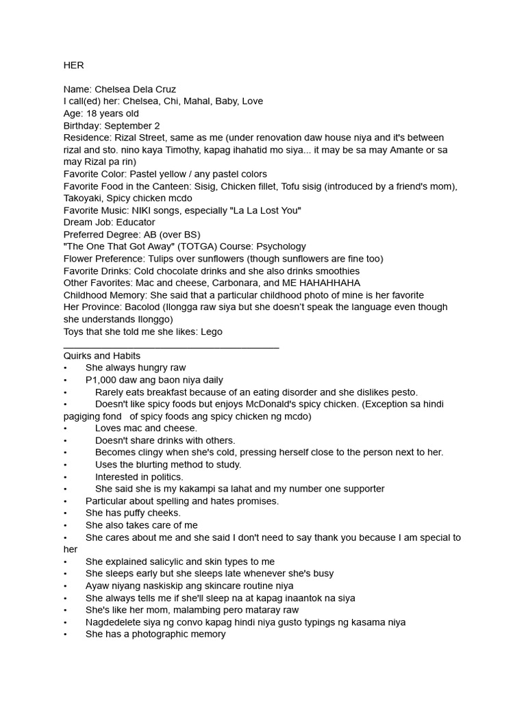 chelsea (updated) | PDF