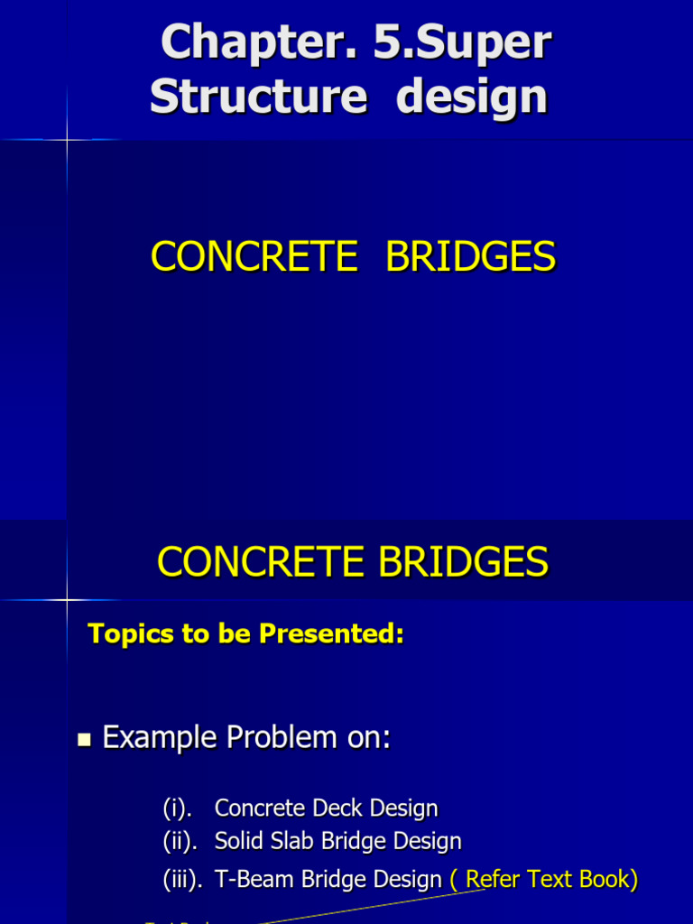 Chapter 5 - 2 Super Structure Concrete Bridge Design Example | PDF ...
