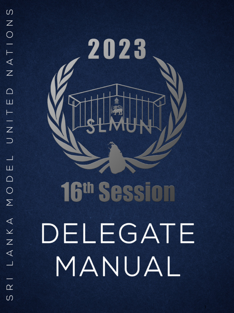 1. SLMUN Delegate Manual | PDF | United Nations | International Relations