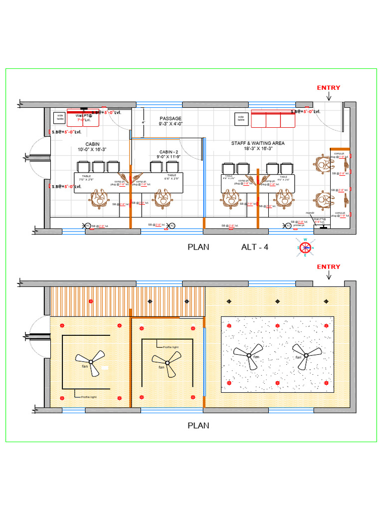 Bharadiya Office Electrical Plan | PDF