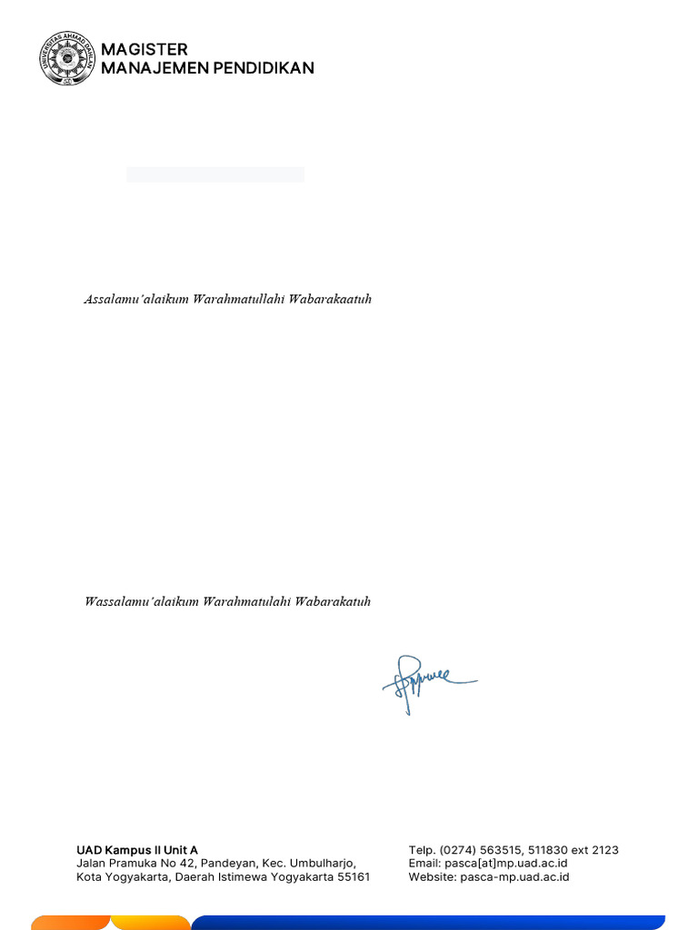 267-permohonan dosen UMSIDA | PDF