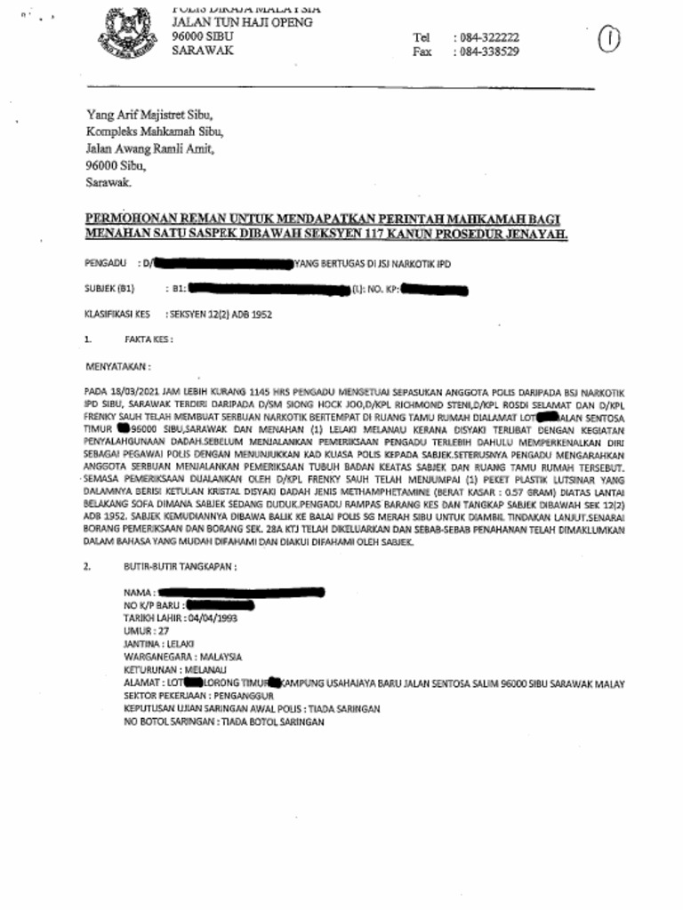 Remand (1) Drug | PDF