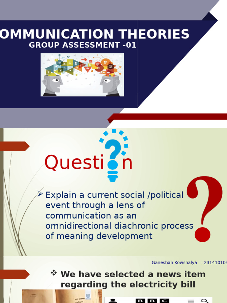 Communication Theories | PDF | Communication