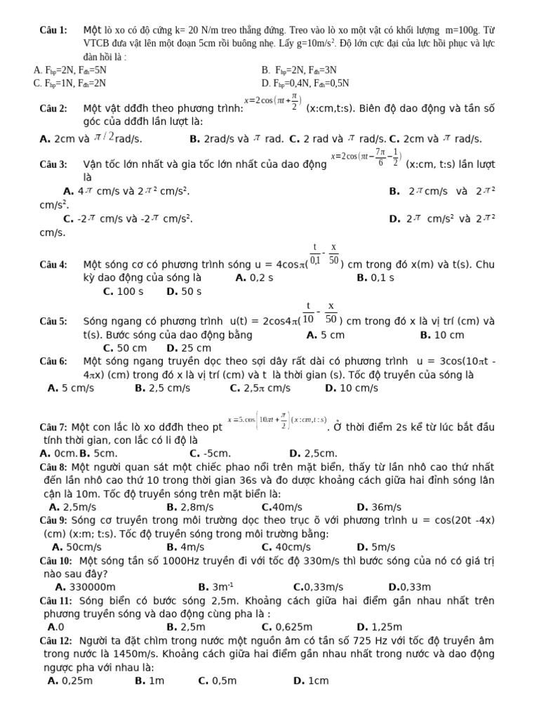 Ôn Taapk 12 ghk1 | PDF