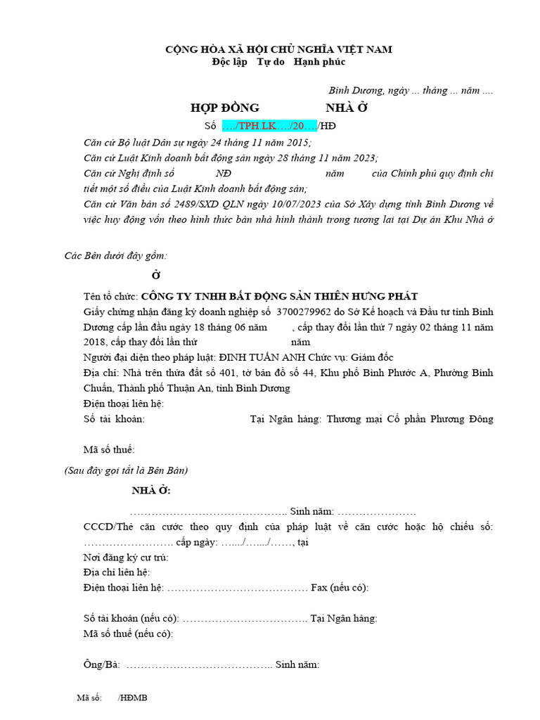 HĐMB PTTT NHANH | PDF