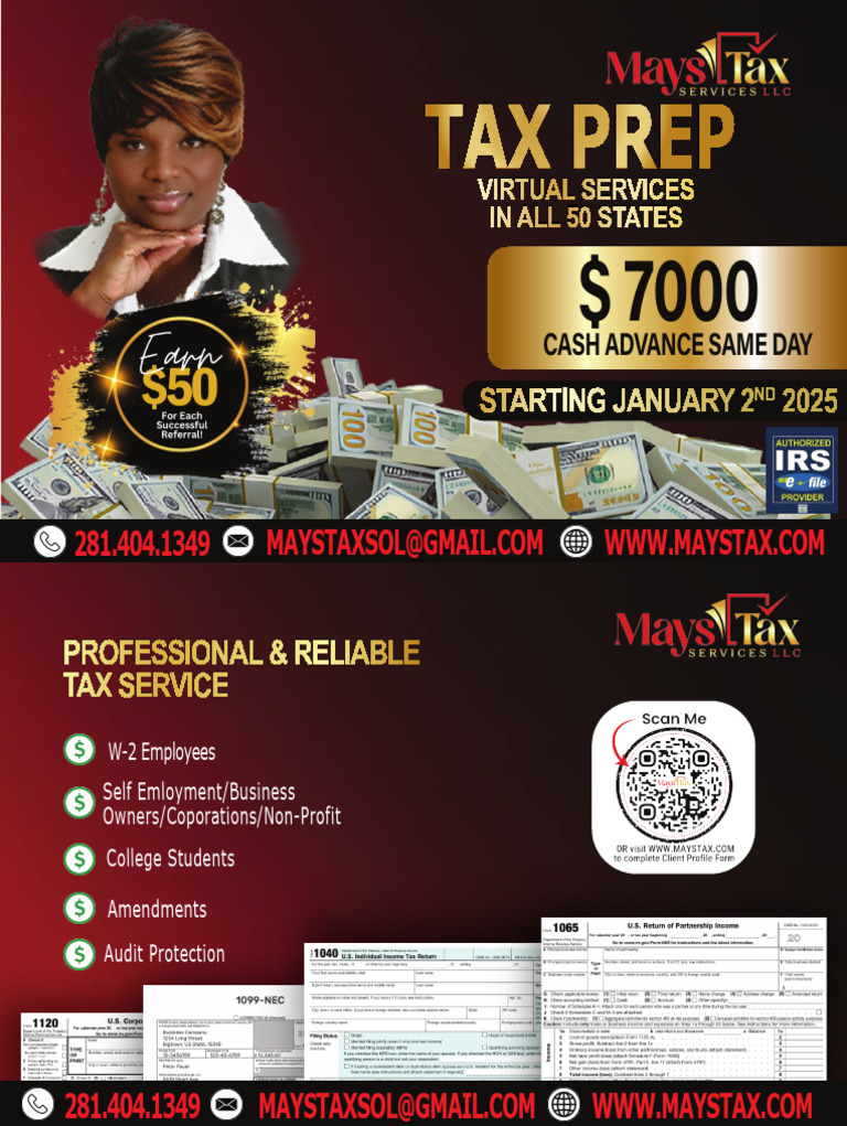 Virtual Tax Prep Services Nationwide | PDF