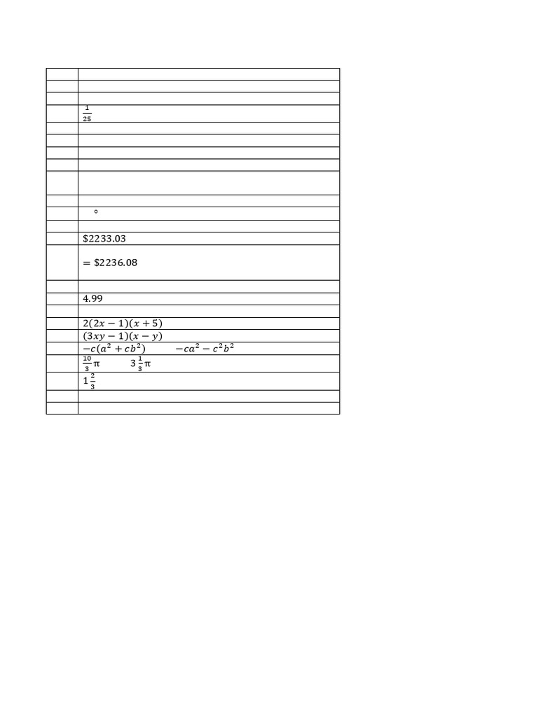 2018 Sec 1 EOY Paper 2 Solutions | PDF