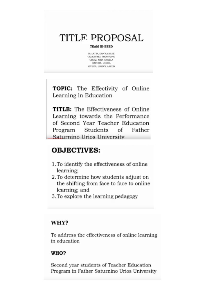 Example of Title Defense | PDF