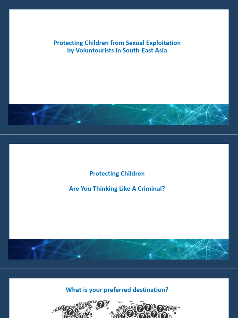 Safeguarding Kids from Voluntourism Exploitation | PDF | Child ...