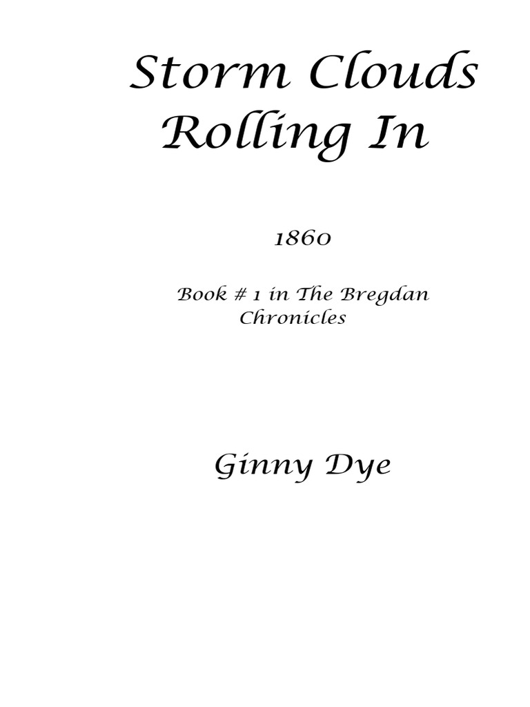 Storm Clouds Rolling in on to Richmond Books 1 2 in the Bregdan ...