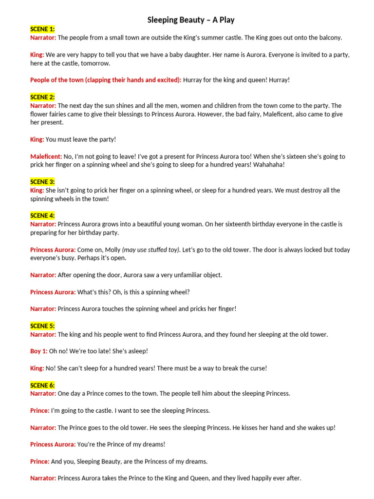 Sleeping Beauty | PDF