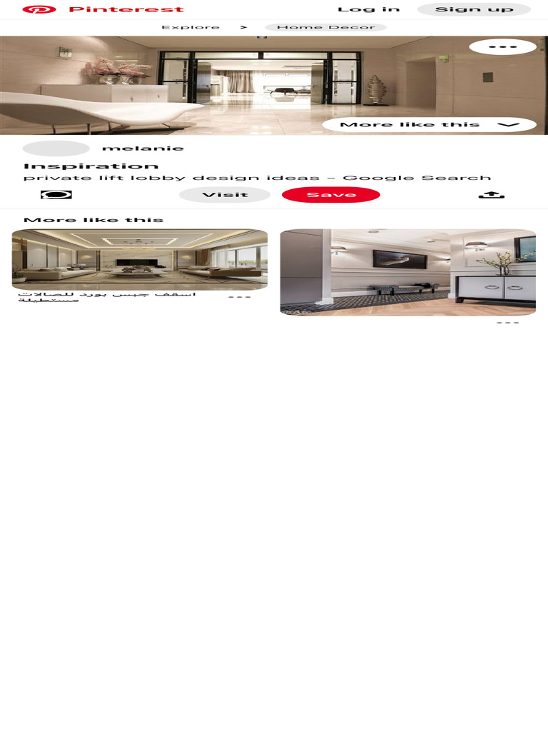 Private Lift Lobby Design Ideas | PDF