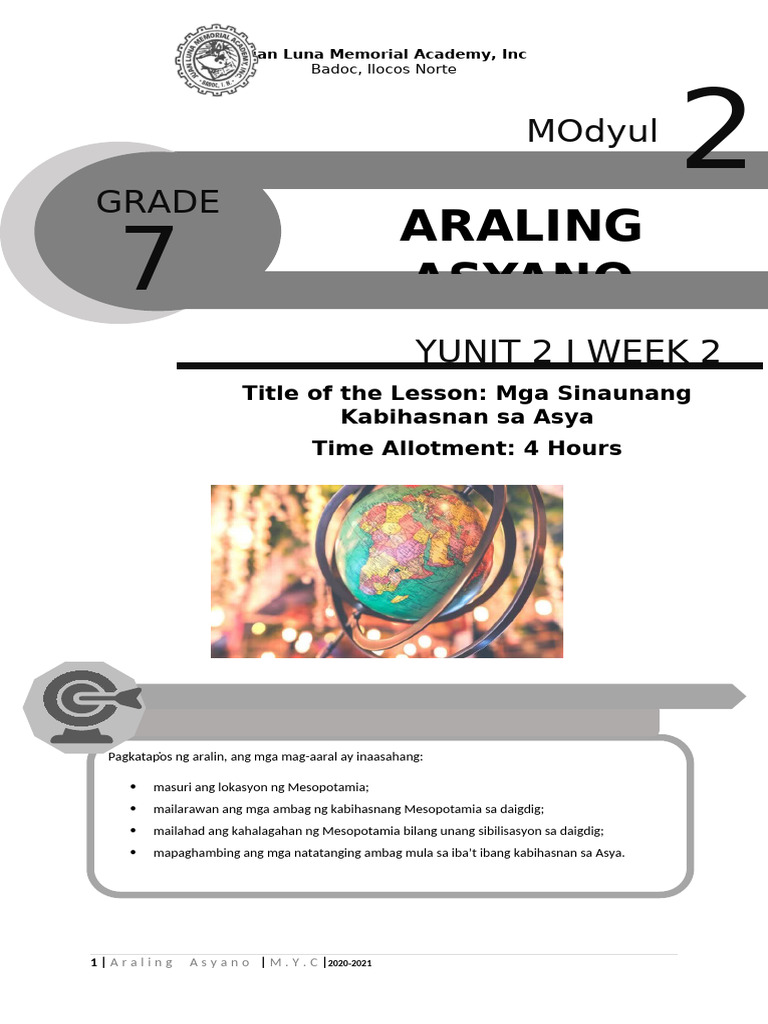 Ap7 QRT2 Module2 | PDF