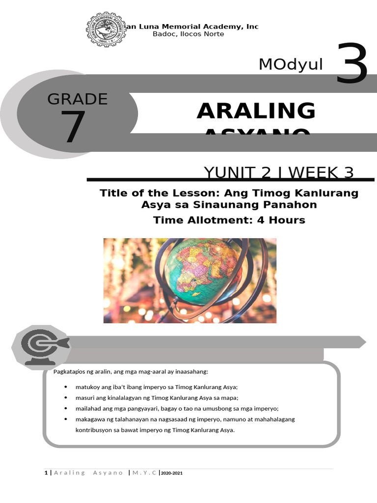 AP7-QRT2-MODULE3 | PDF