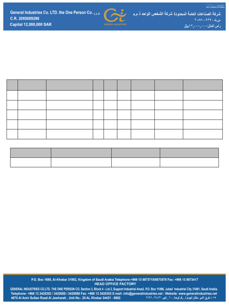 Material Purchase Request: Requisition Number: Requisition Date ...