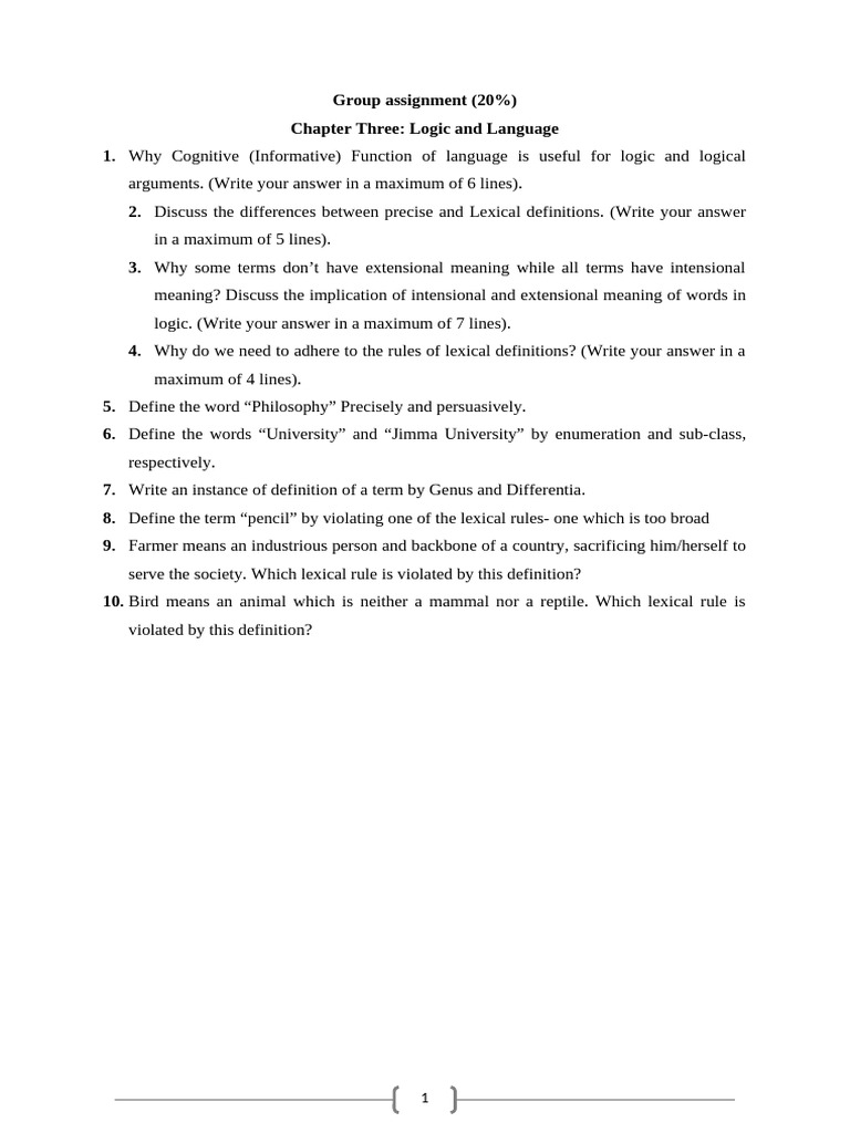 LoCT Assignment 2024 Final | PDF