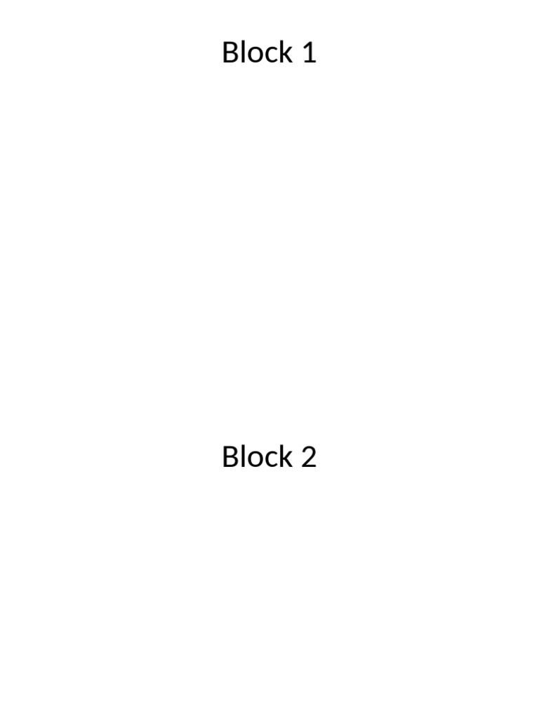 Trio Blocks Presentation | PDF