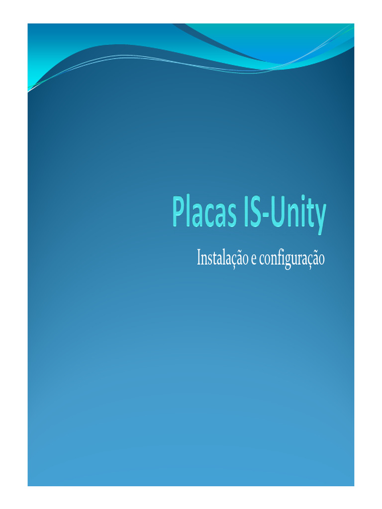 Guia de Configuração is-UNITY-DP | PDF | Endereço de IP | Telecomunicações