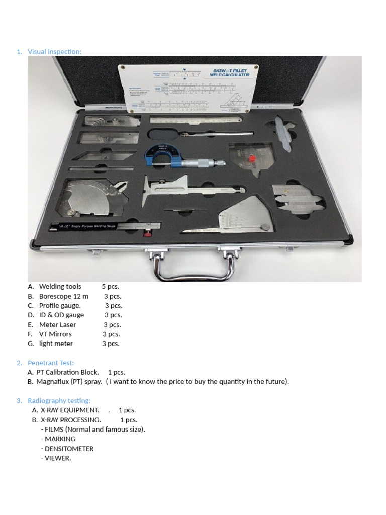 Visual Inspection | PDF