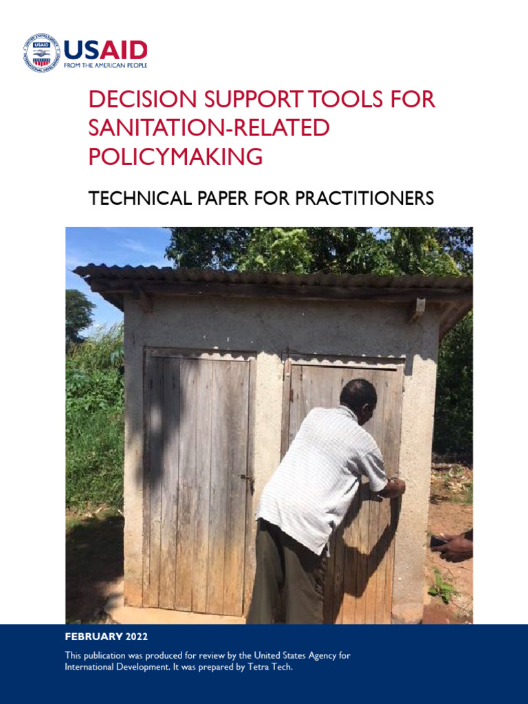 Sanitation Policy Decision Support Tools | PDF | Taxes | Policy