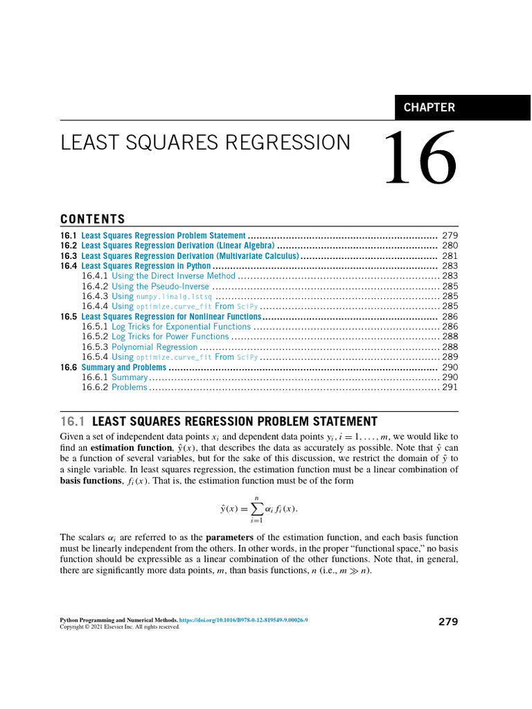qwe | PDF | Least Squares | Linear Regression