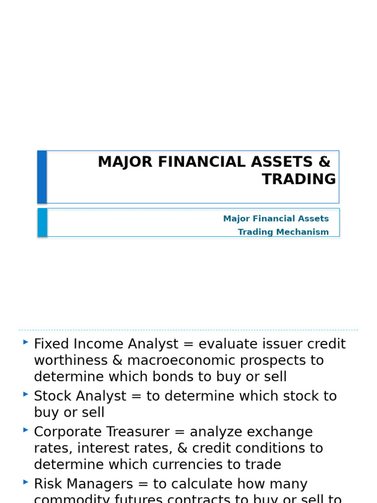 02 Financial Instruments | PDF | Margin (Finance) | Stocks