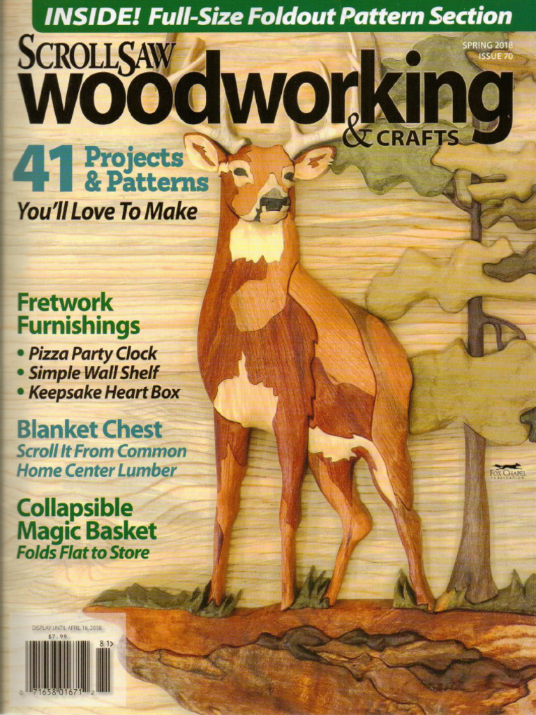 ScrollSaw Woodworking & Crafts - 70 - Spring 2018 | PDF