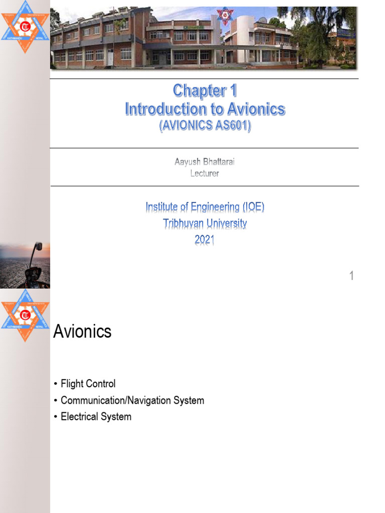 Advanced Avionics Systems Overview | PDF | Avionics | Lift (Force)