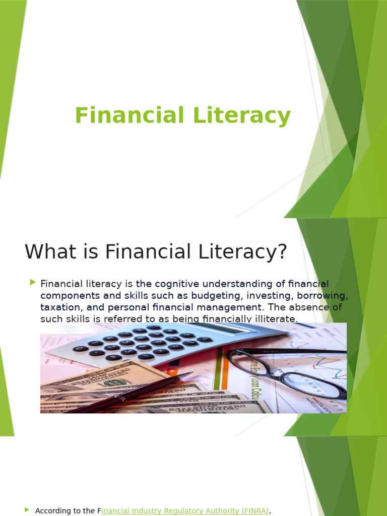 Understanding Financial Literacy Essentials | PDF | Debt | Financial ...