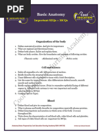 Medical Terminology List 350 Terms | PDF | Anatomy | Human Anatomy