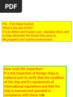 Action Codes of The PSC Inspection | PDF | Business | Law