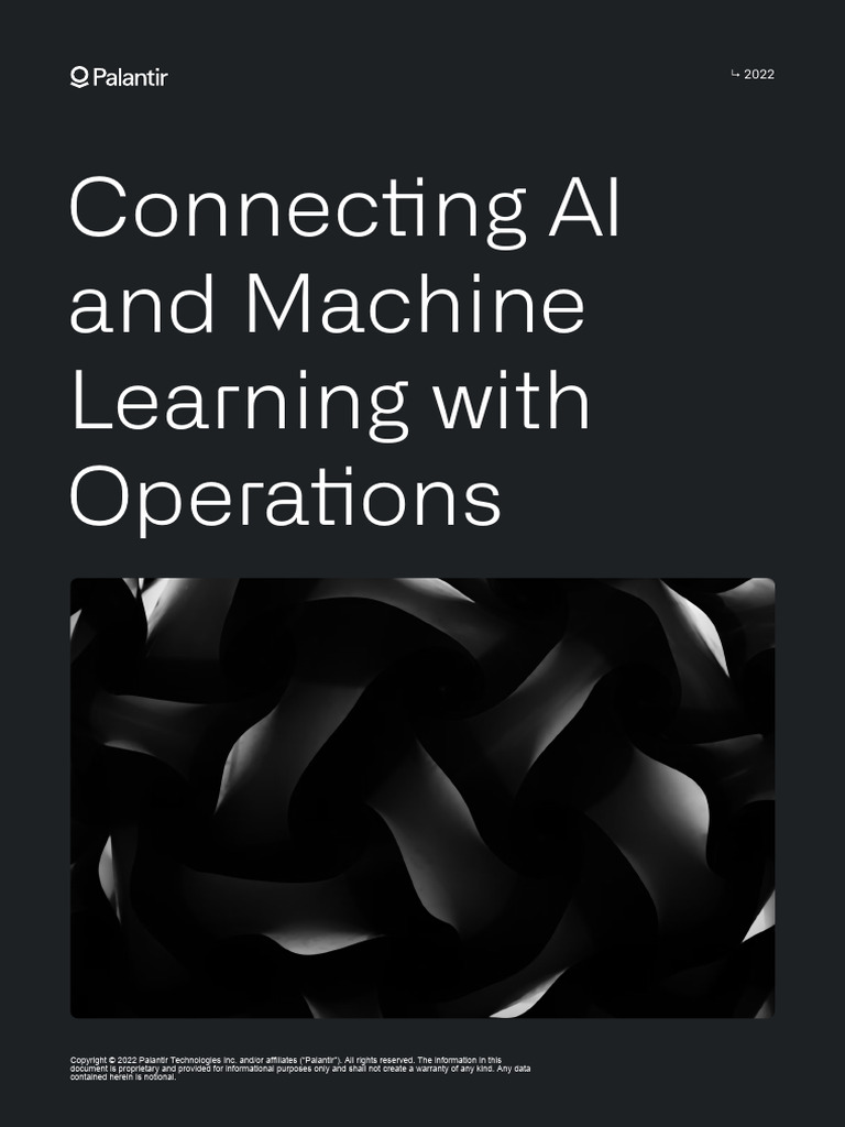 Connecting AI Machine Learning With Operations | PDF | Ontology ...
