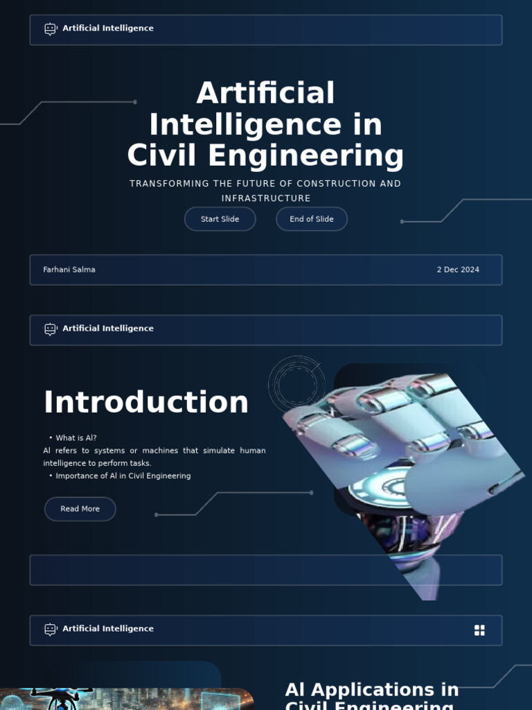 Ai Transforming Civil Engineering Pdf Artificial Intelligence