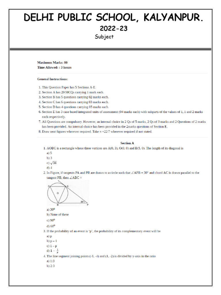 Maths Q B | PDF