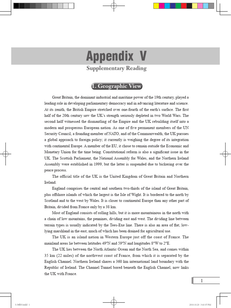 02.Appendix v Supplementary Reading | PDF | Spinning (Textiles) | Enclosure