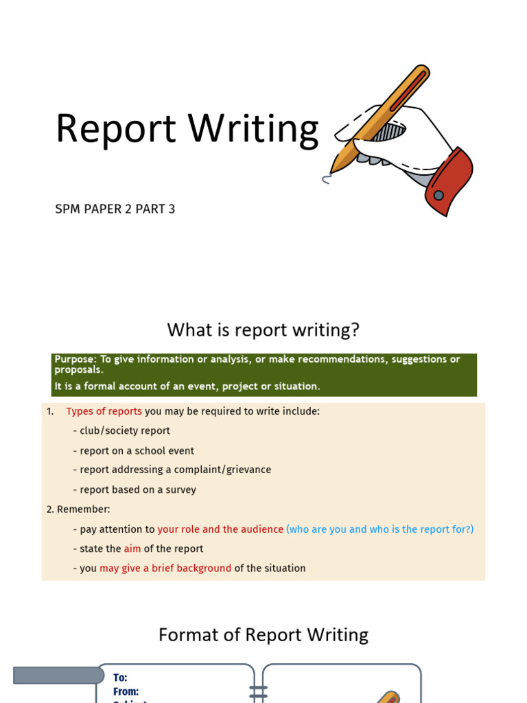 Report Writing | PDF | English Language | Human Communication