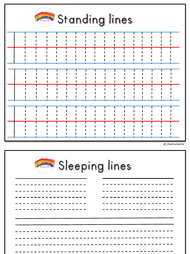 Basic Shapes and Lines Guide | PDF