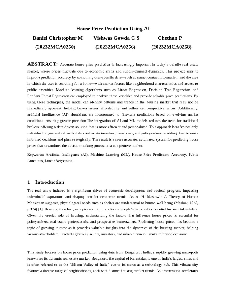 House_Price_Prediction_using_AI[1] | PDF | Machine Learning | Dependent ...