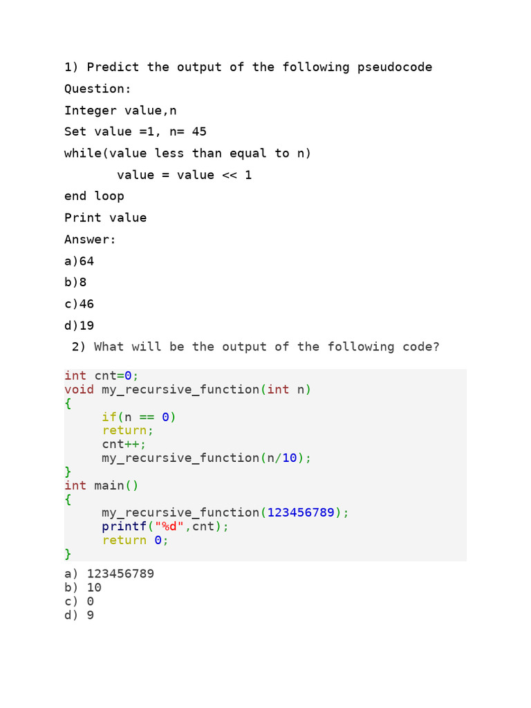 mcqs2 | PDF | Computer Data | Computer Science