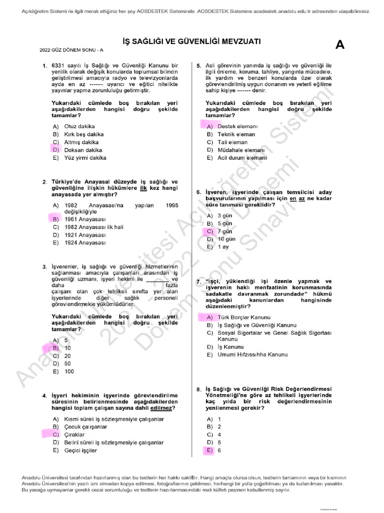 isg.güv.MEVZUAT | PDF