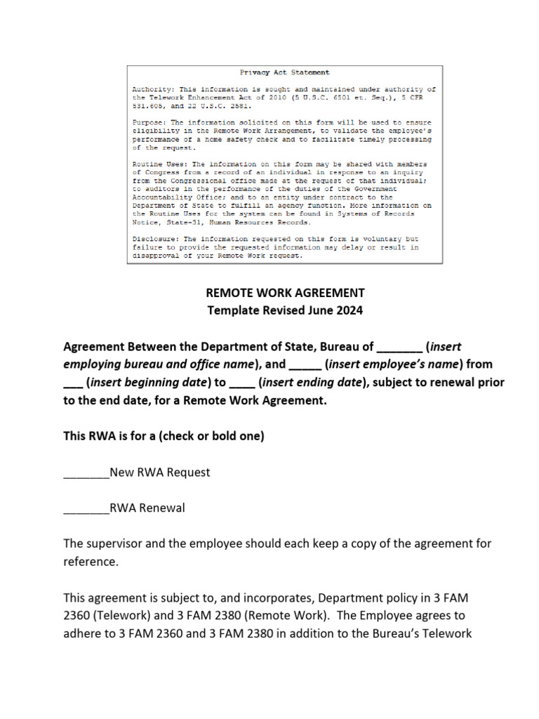 RWA Template - June 2024 | PDF | Classified Information | Employment