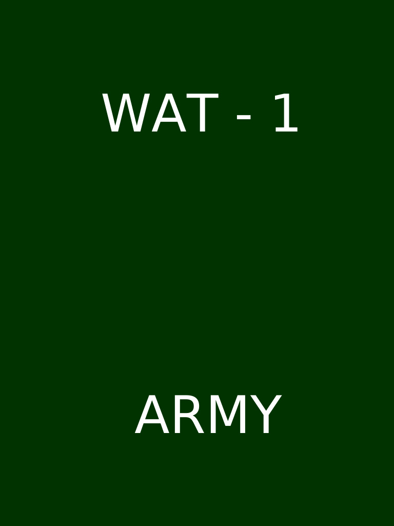 Wat - 1 | PDF