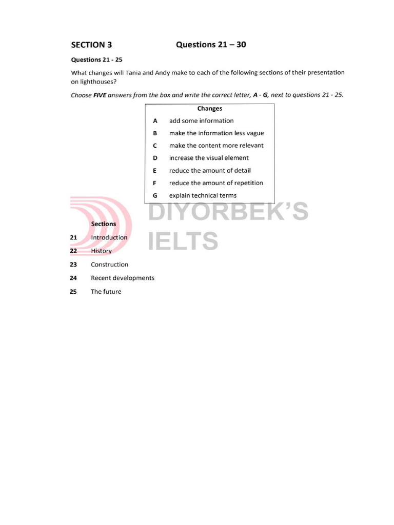 Part 3 - Light Houses | PDF
