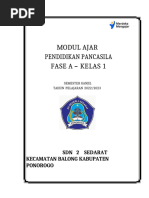 Modul Ajar PPKN - Pancasila, Simbol, Dan Contoh Pengamalannya. - Fase A | PDF